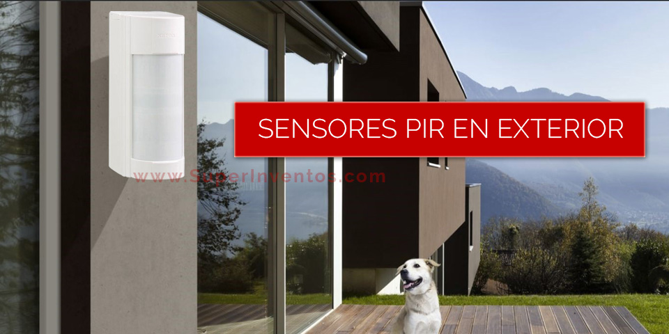 Sensores de movimiento para exterior y alarmas perimetrales ...
